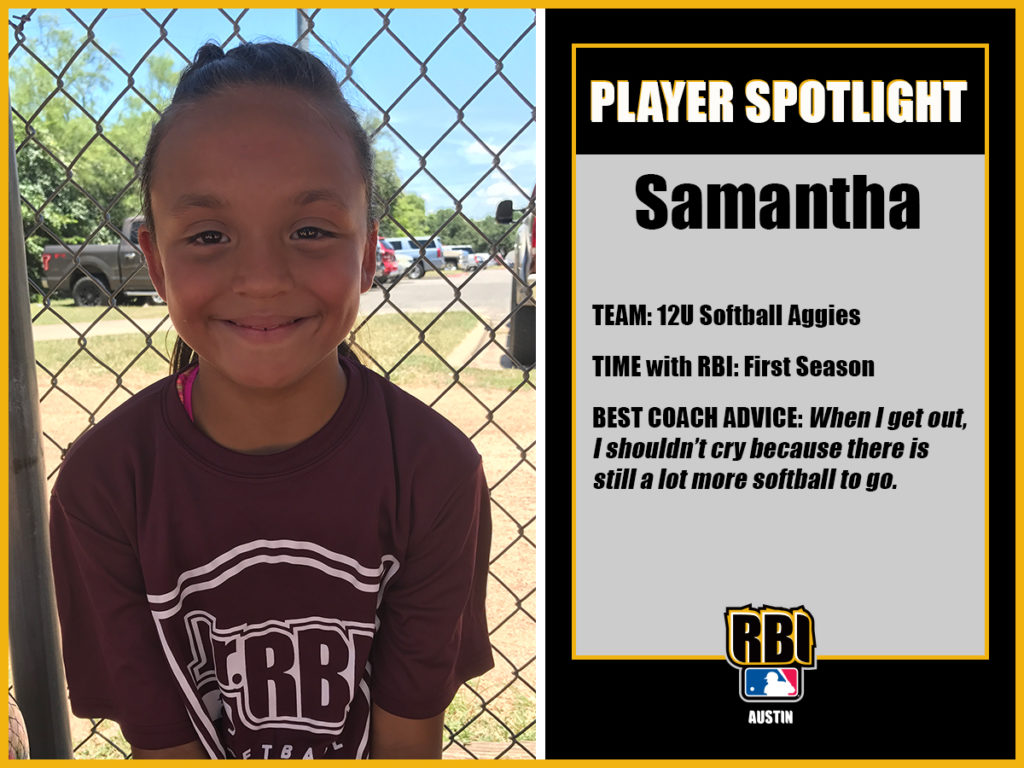 Meet the Team: 12U Softball Aggies Team Spotlight - RBI Austin